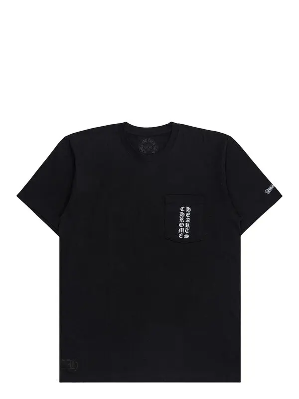 Chrome Hearts Scroll Logo Tokyo T-shirt - Black