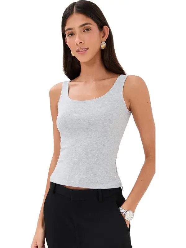LE BOP Eloise Tank - Heather Grey