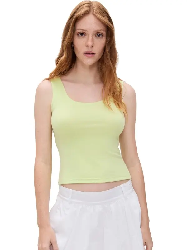 LE BOP Eloise Tank - Lime