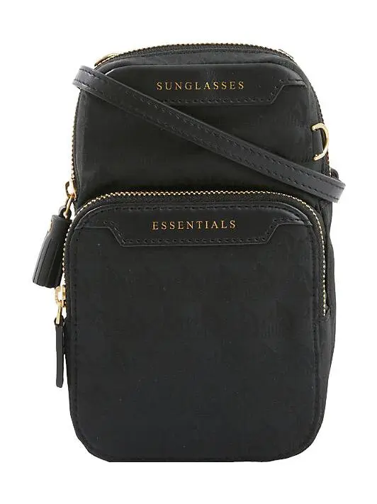 ANYA HINDMARCH Essentials Double-pocket Cross-body Bag - Black