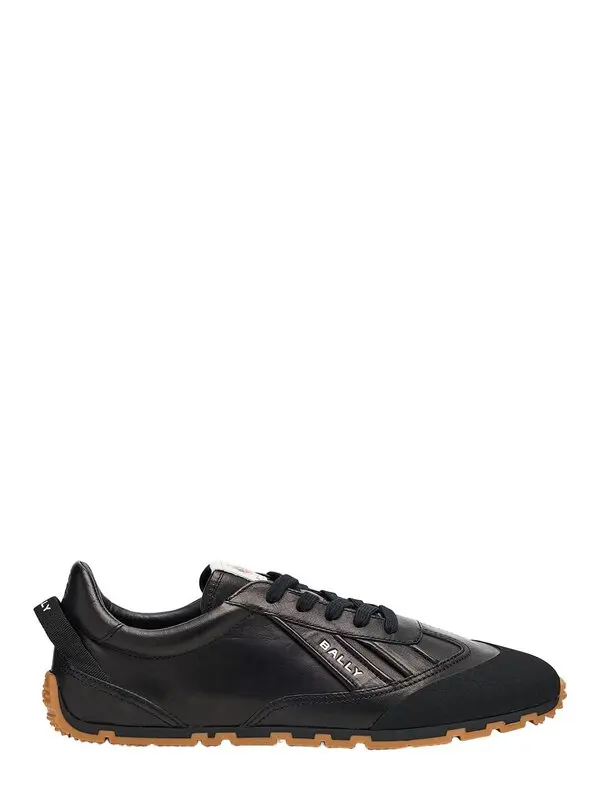 Bally Quarry Leather Low-top Sneakers - Black