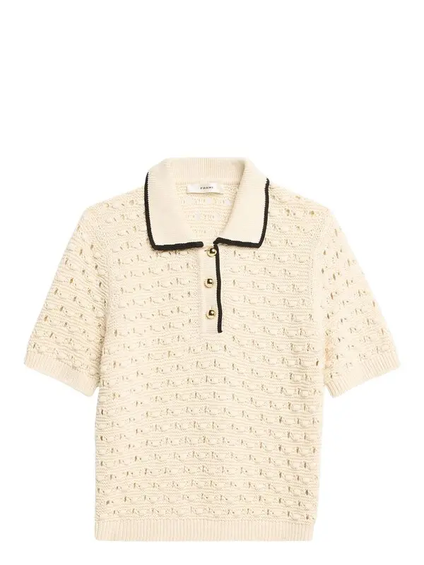 FRAME The Bauble Polo - Cream
