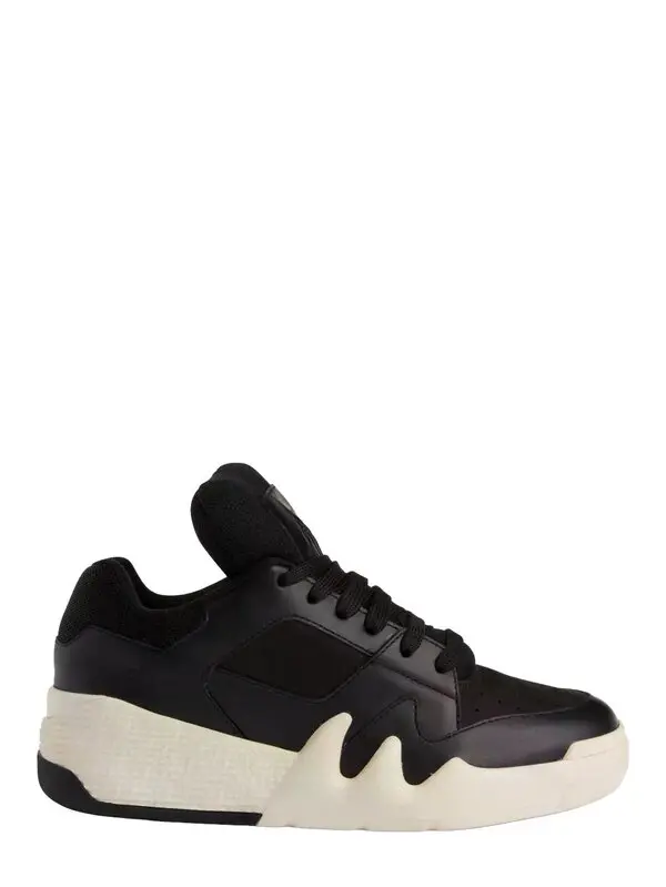 GIUSEPPE ZANOTTI Talon Mid-top Sneakers - Black