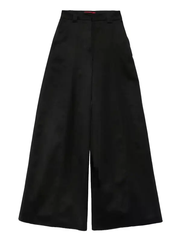 THELATEST Gabardine Trousers - Black