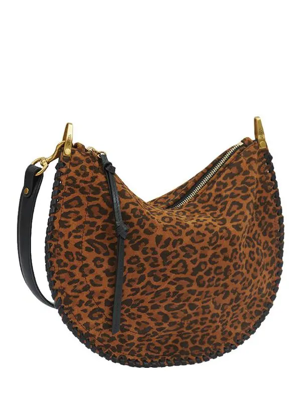 Isabel Marant Oskan Soft Zip Bag - Leopard