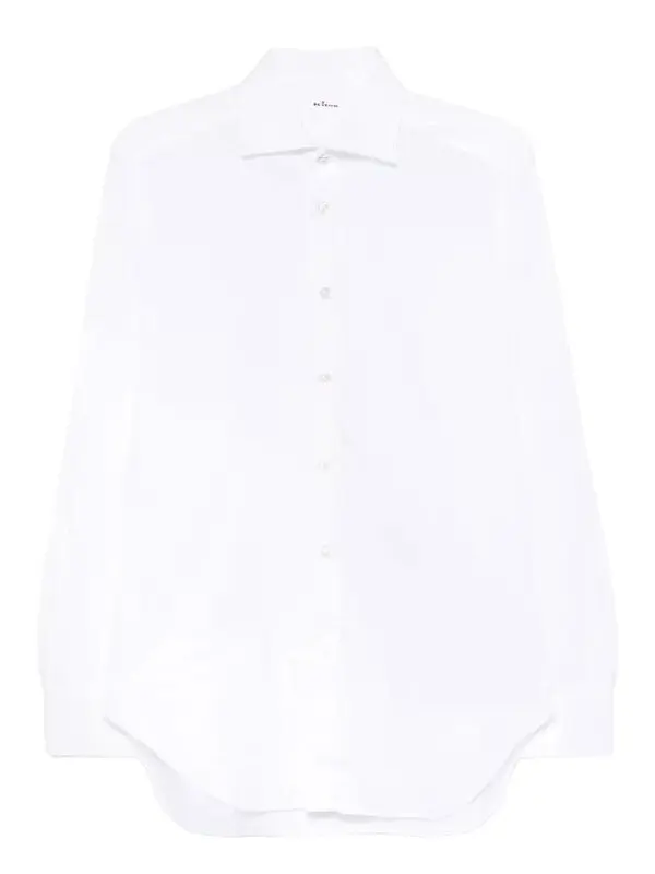 Kiton Cutaway-collar Shirt - White