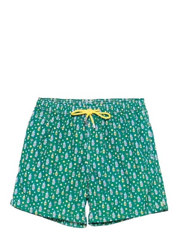 MC2 SAINT BARTH Lighting Swim Shorts - Green
