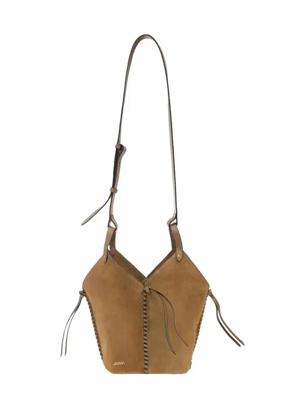 Isabel Marant Tampa Mini Leather Tote Bag - Brown