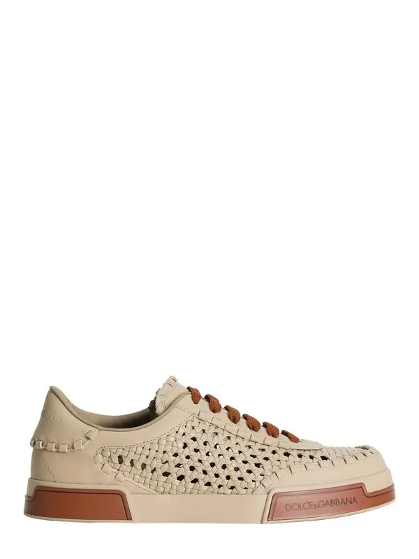 Dolce & Gabbana Portofino Yacht Sneakers - Beige