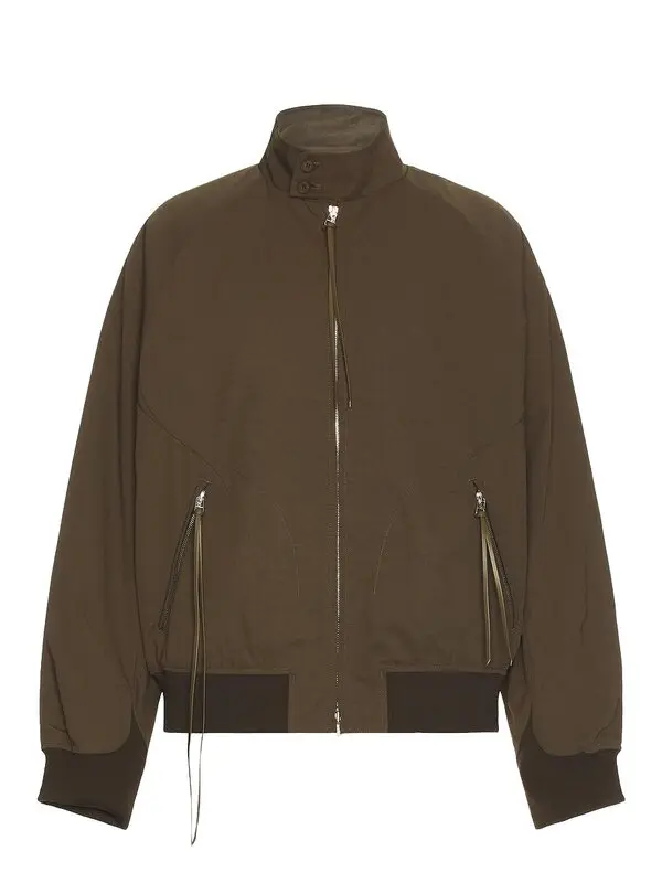 POST ARCHIVE FACTION (PAF) 8.0 Bomber Center - Olive Green