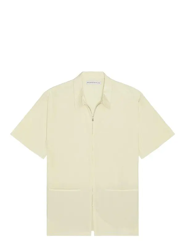 POST ARCHIVE FACTION (PAF) 8.0 Half Shirt Right - Yellow