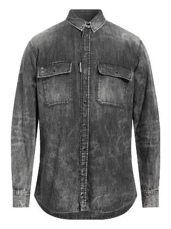 Dsquared2 Denim Shirt Size Cotton - Black