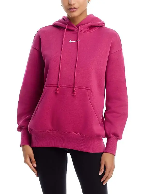Nike Oversized Pullover Hoodie - Sweet Beet