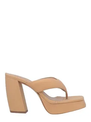 GIA BORGHINI Thong Sandals - Beige