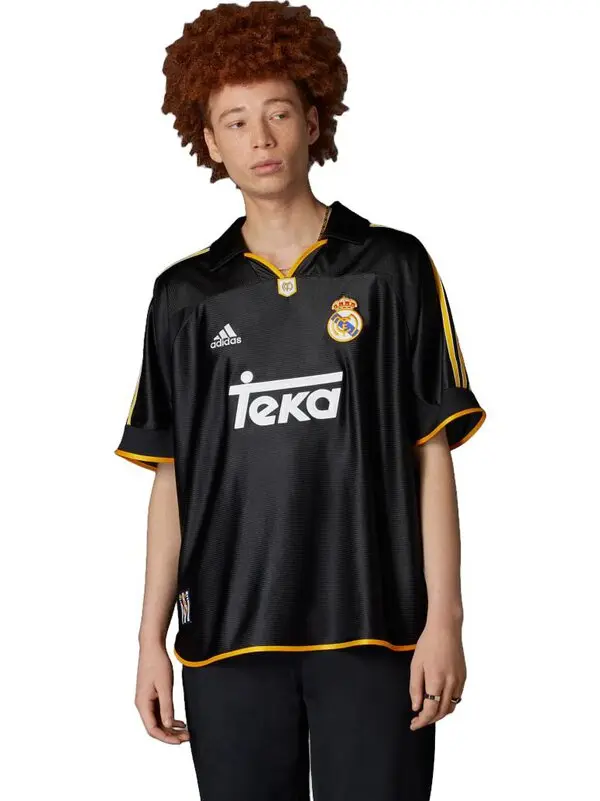 Adidas Real Madrid 99/00 Away Jersey - Black