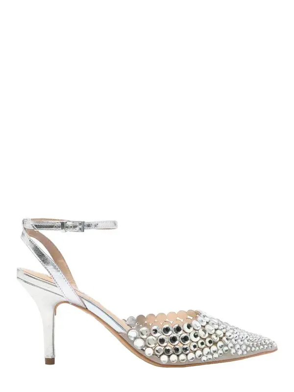 WERNER Giorgia Crystal Pumps - Silver