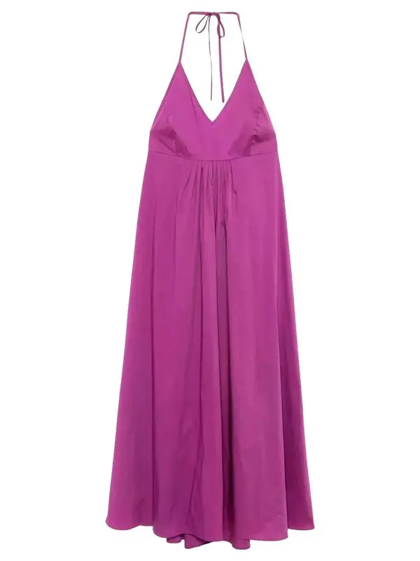 Liu Jo Hollyhock Maxi Dress - Purple
