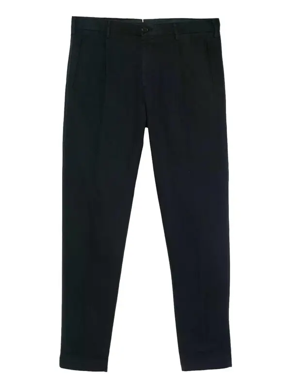 Incotex Pleat-detailed Trousers - Blue
