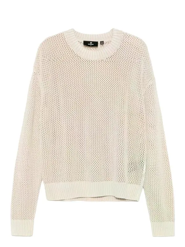 REPRESENT Open Gauge Knit Jumper - Neutrals