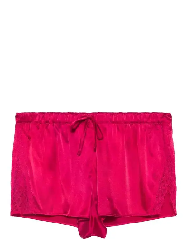 Agent Provocateur Gisele Pajama Shorts - Red