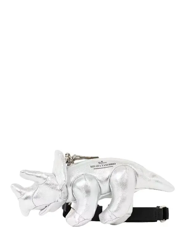 Mihara Yasuhiro Mini Triceratops Shoulder Bag - Silver
