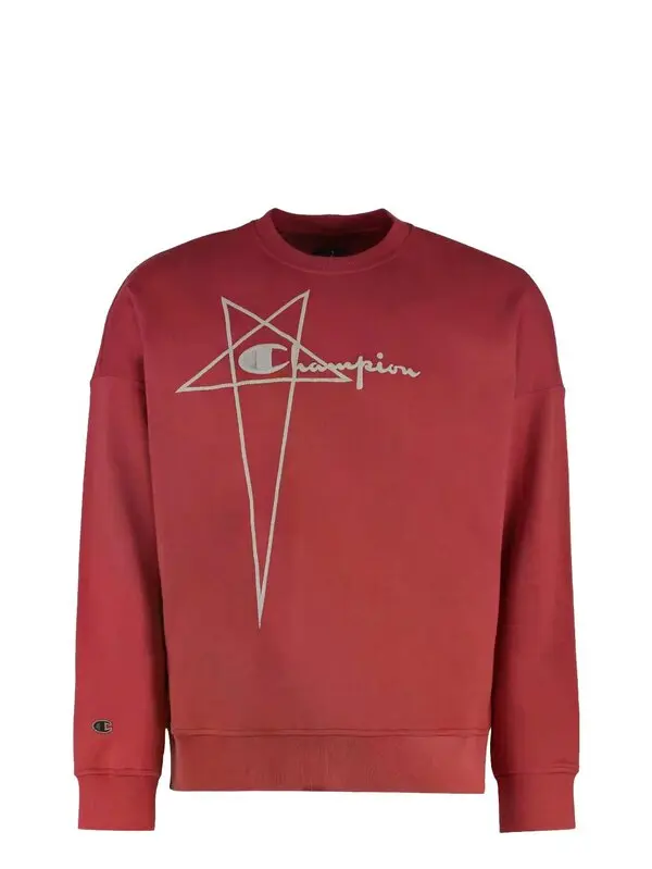 Rick Owens Sweatshirt - Red
