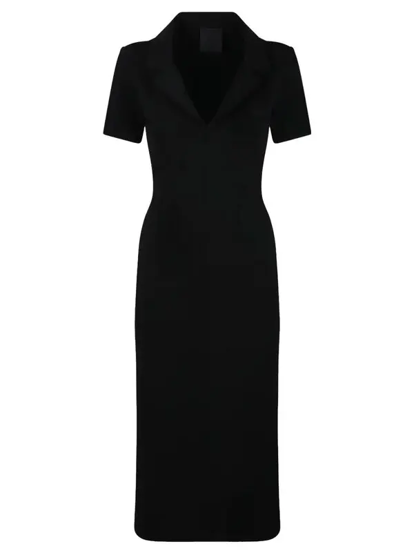 Givenchy Punto Milano Midi Dress - Black