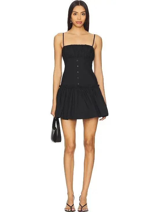 Majorelle Carly Mini Dress - Black