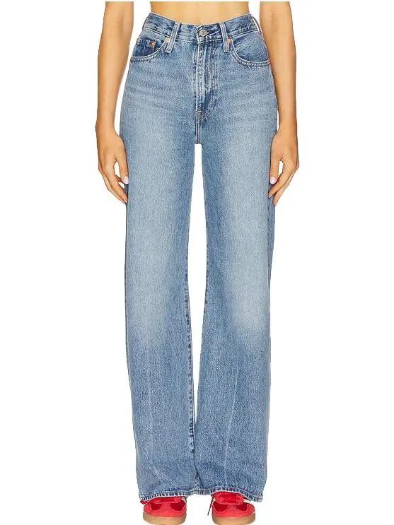 LEVI'S Ribcage Wide Leg Jeans - Blue
