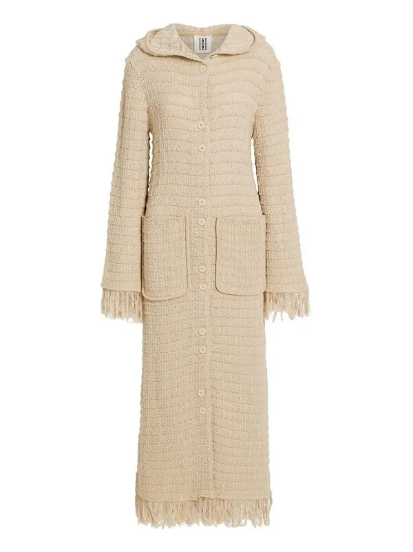 BY MALENE BIRGER Tallula Crocheted Cardigan - Beige