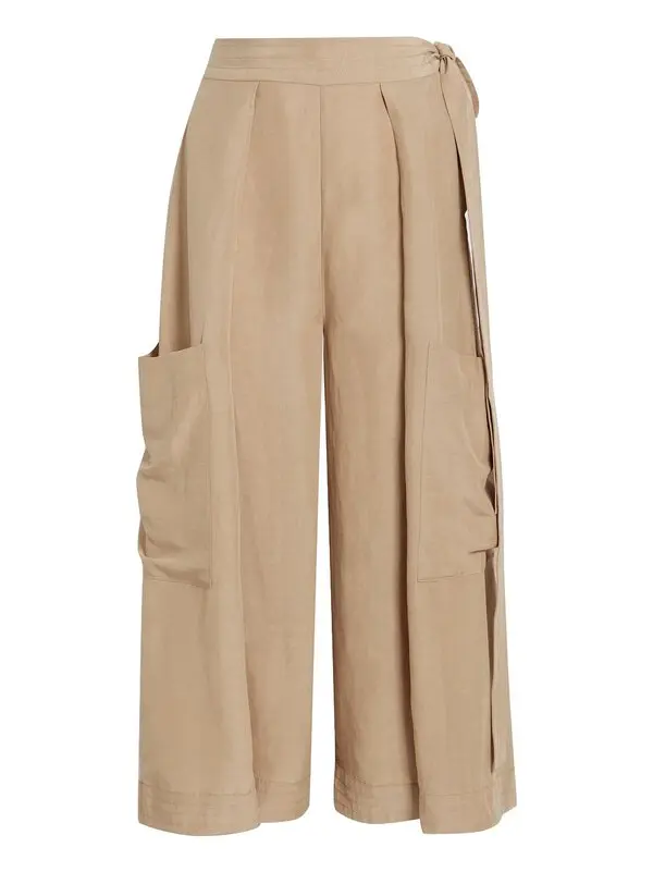 BY MALENE BIRGER Darlane Wide-leg Pants - Sand