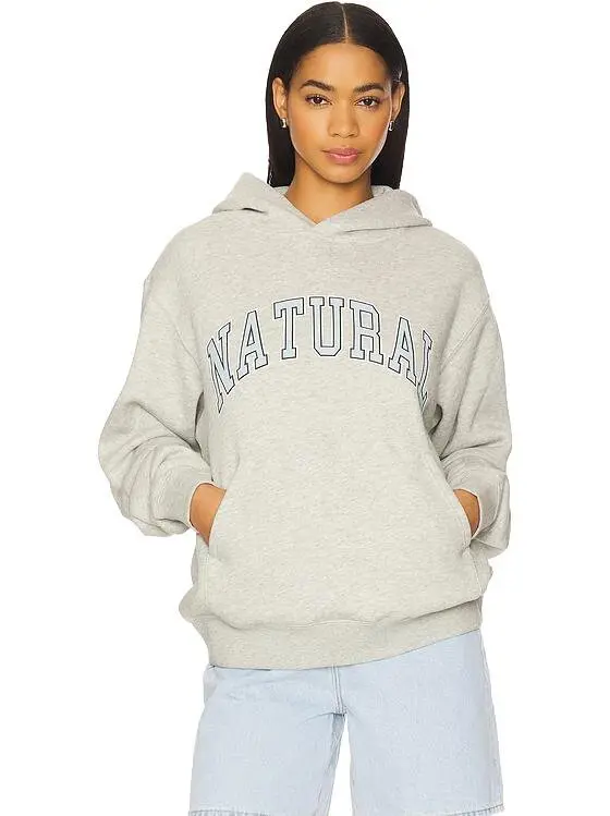MUSEUM OF PEACE & QUIET Natural Hoodie - Grey
