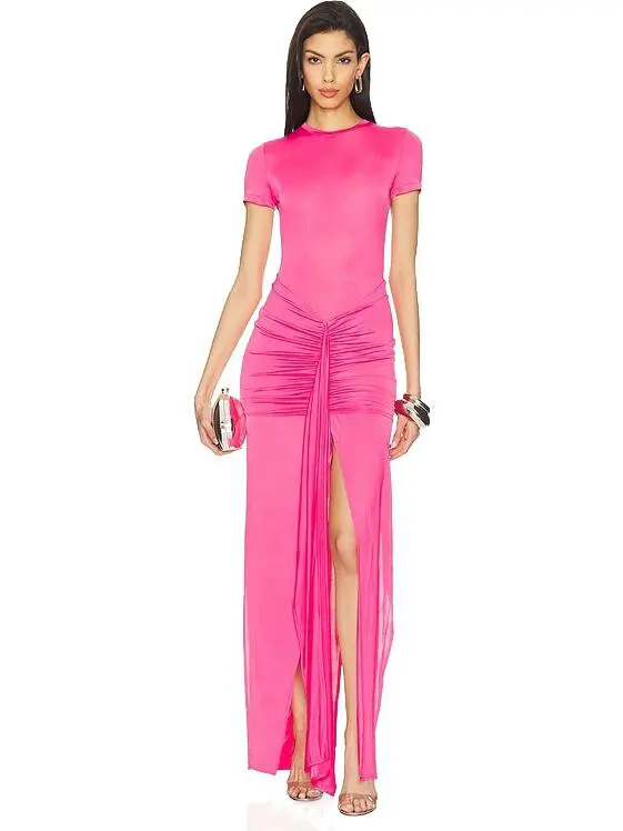 MOTHER OF ALL Viola T-shirt Jersey Dress - Pink