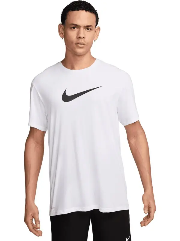 Nike Swim Hydroguard Short-sleeve Top - White