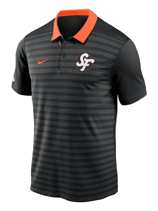 Nike San Francisco Giants Authentic Collection City Connect Victory Dri-fit Mlb Polo - Black
