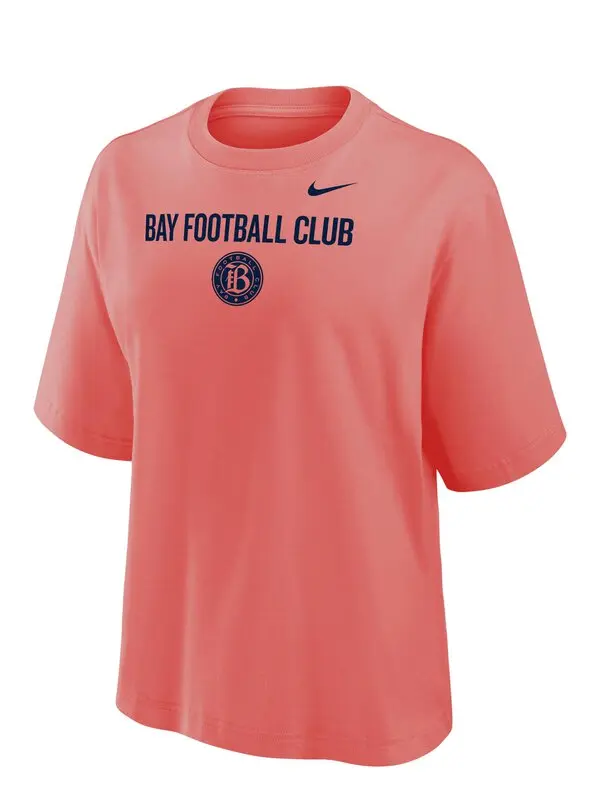 Nike Bay Fc Nwsl Boxy T-shirt - Orange