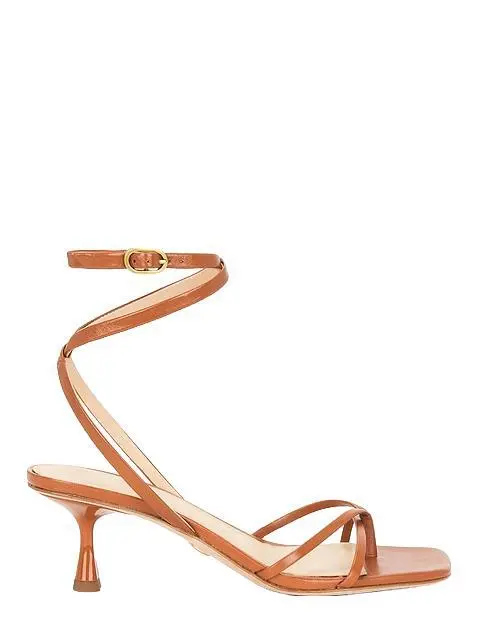 Veronica Beard Caterina Strappy Sandal - Honey