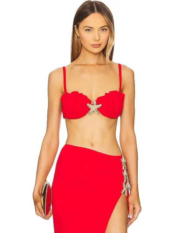 LOVERS AND FRIENDS Isolde Top - Red