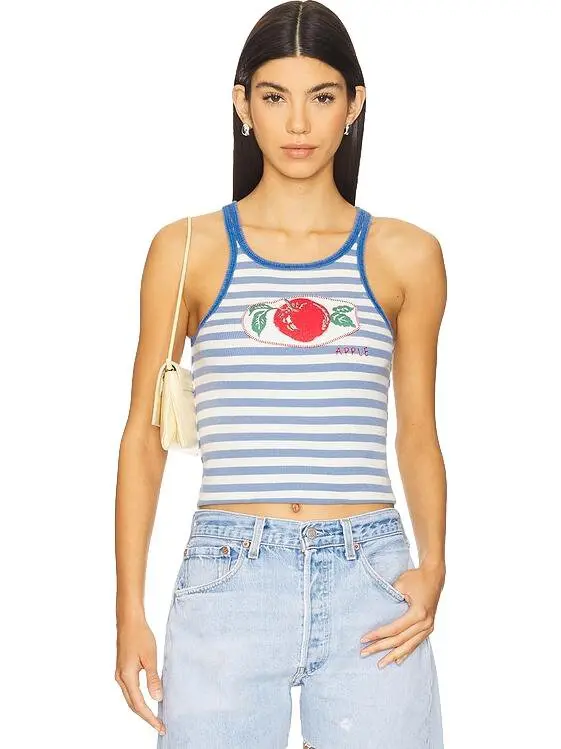 Free People Only One Ringer - Apple Graphic Stripe