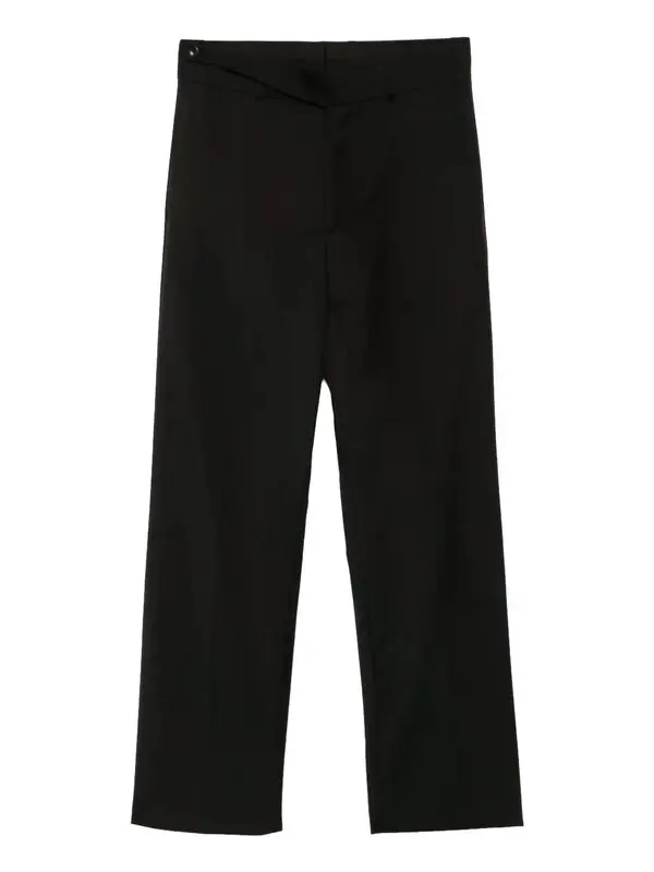 Tagliatore Wool Trousers - Black