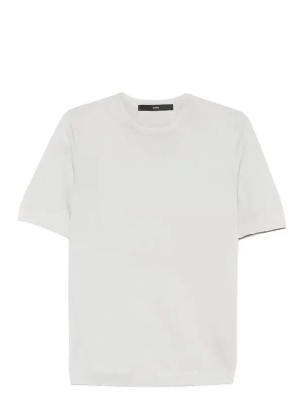 SAPIO Fine-knit T-shirt - Grey