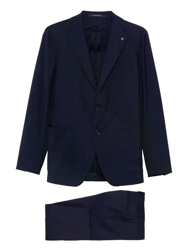 Tagliatore Wool Suit - Blue