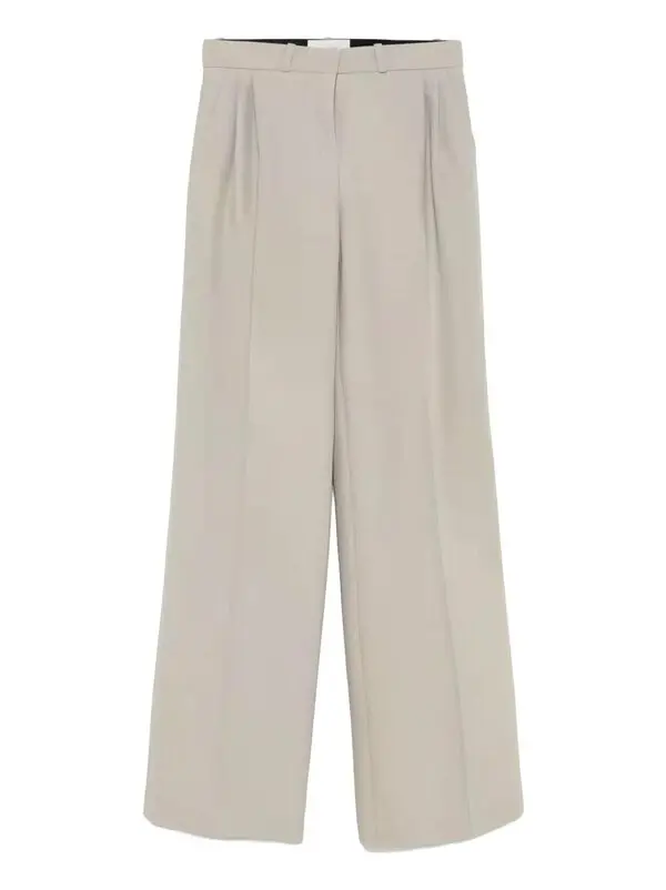 Coperni Pleat-detail Trousers - Neutrals