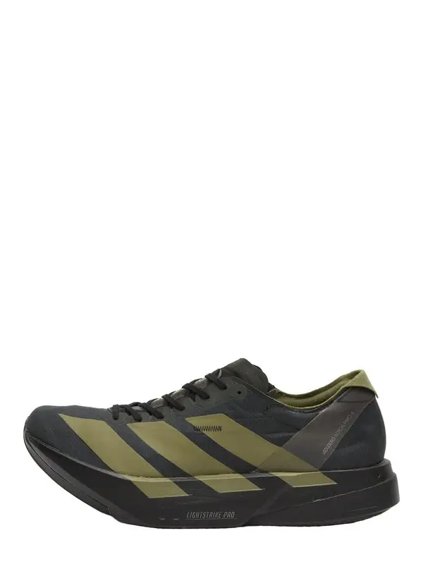ADIDAS RUNNING Adizero Adios Pro 4 Sneaker - Core Black/focus Olive/charcoal