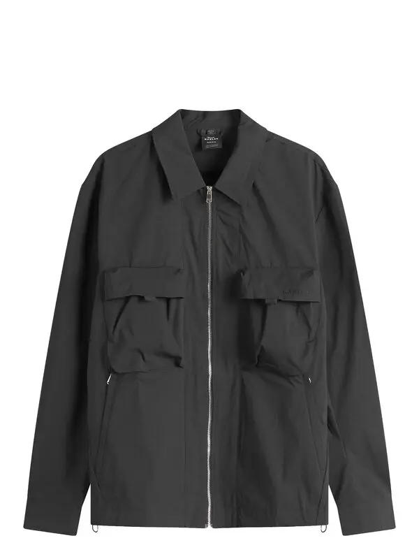 Oakley Reserve Full Zip Shirt Jacket - Blackout