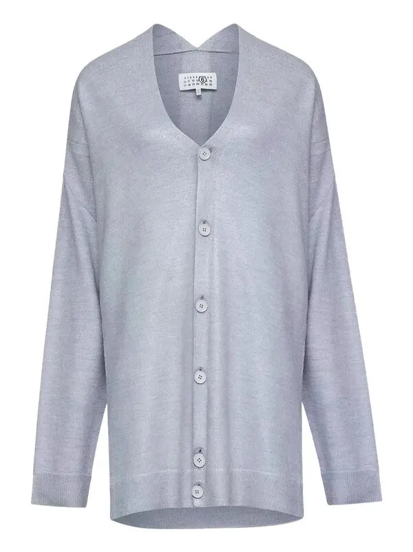 MAISON MARGIELA V-neck Cardigan - Grey