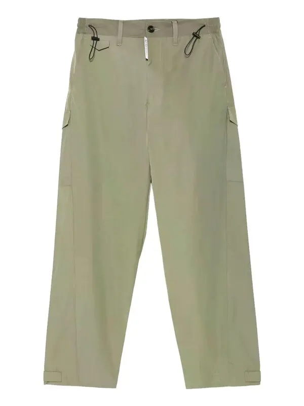 Gcds Poplin Trousers - Green