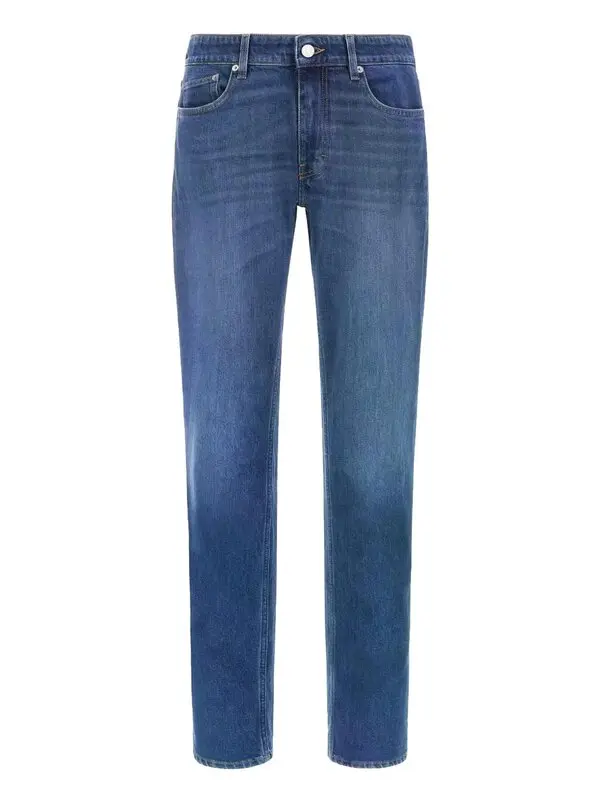 Roberto Cavalli Logo Appliqué Skinny-cut Jeans - Blue