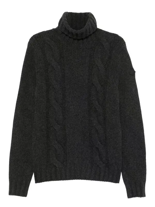 Moncler Turtleneck Sweater - Grey