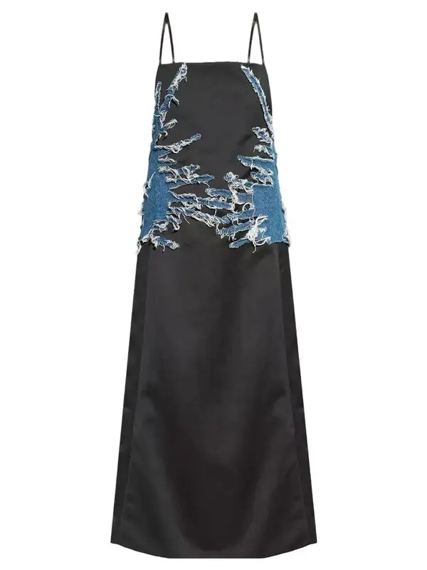 Y/project Satin Dress - Blue
